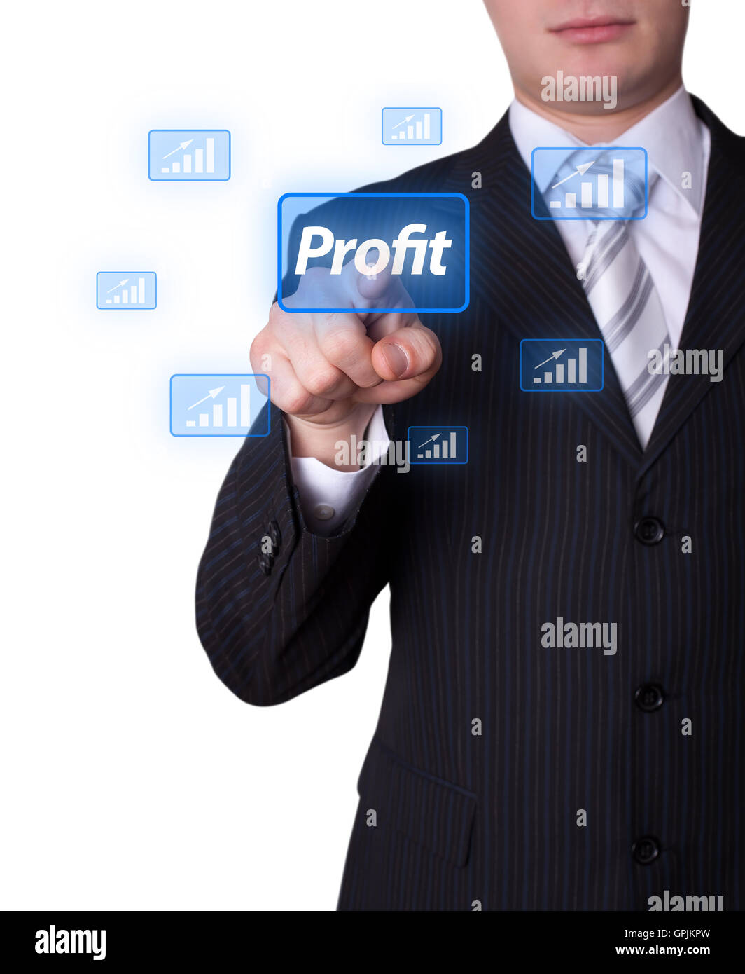 Push start button new business hi-res stock photography and images - Alamy