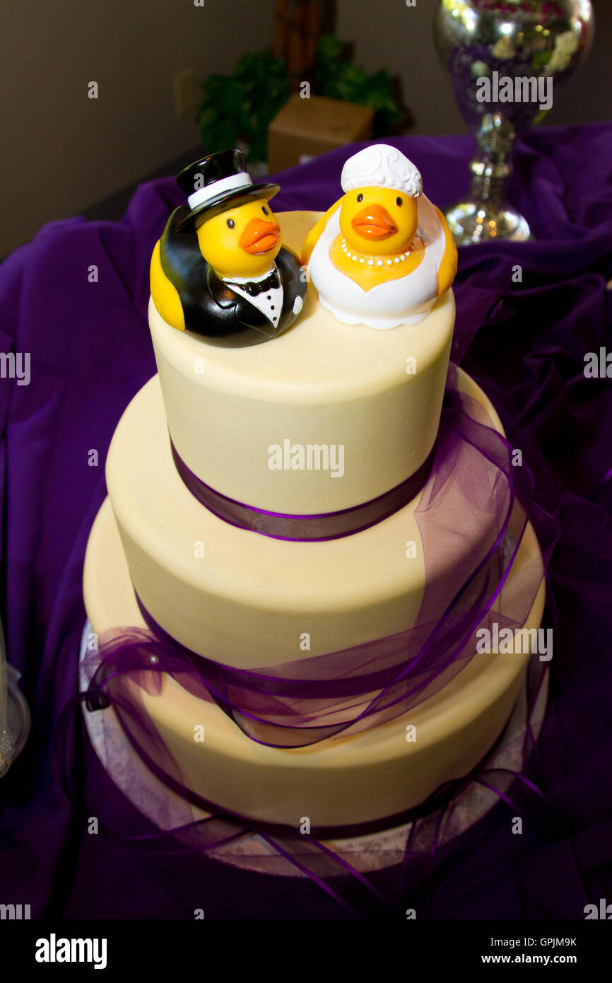 Rubber Duck Cake Stock Photo - Alamy