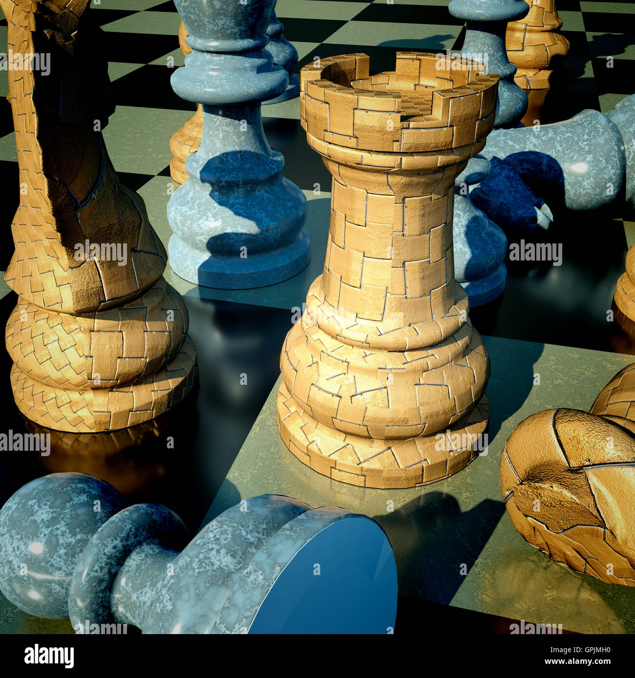 Ancient chess king hi-res stock photography and images - Alamy
