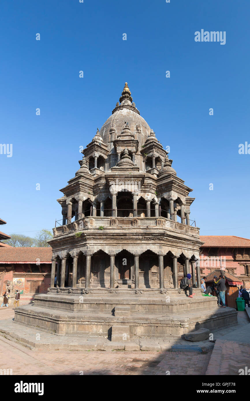 Chyasim Deval Krishna temple, Durbar square, Patan, Nepal Stock Photo ...