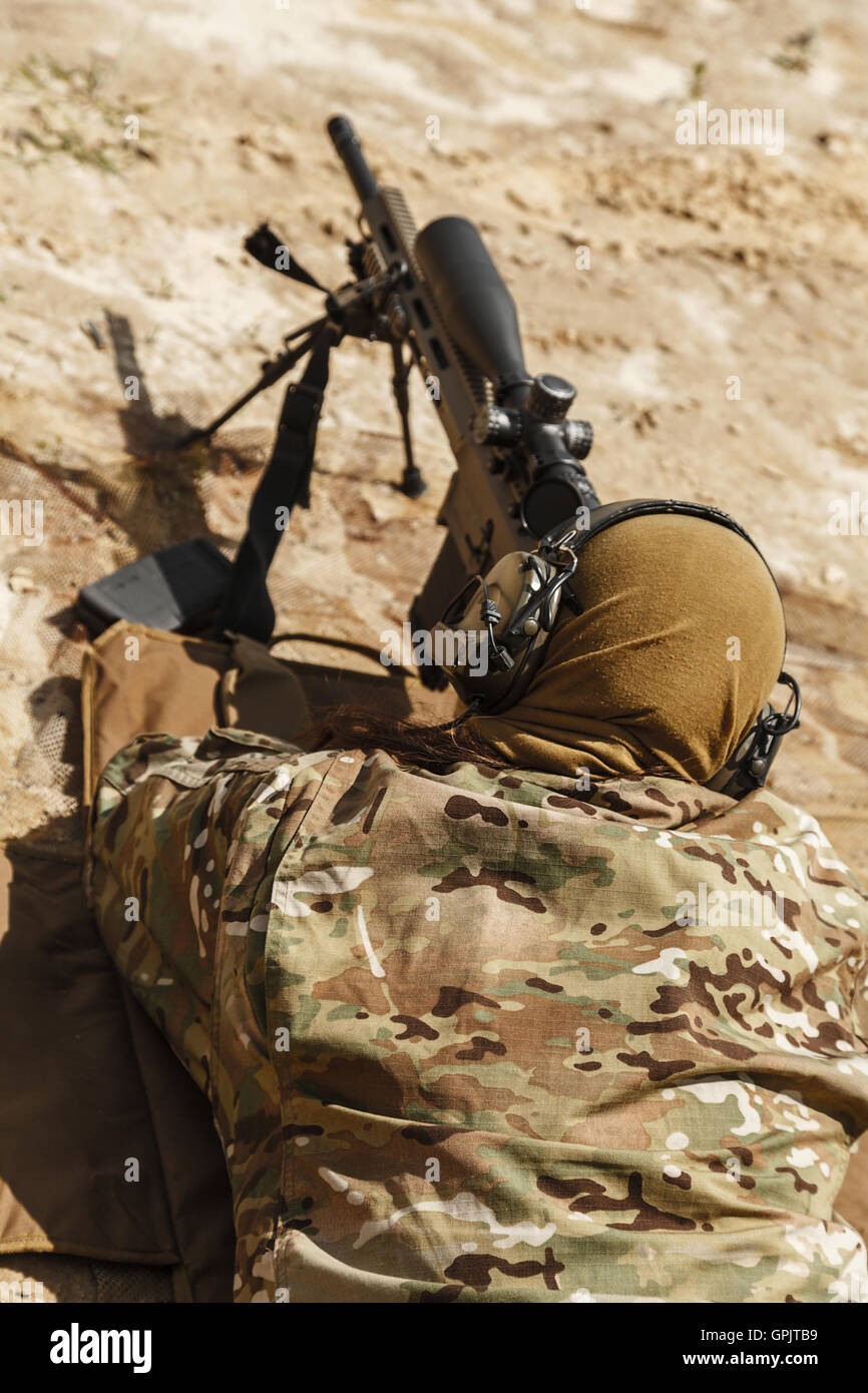 Desert sniper hi-res stock photography and images - Alamy