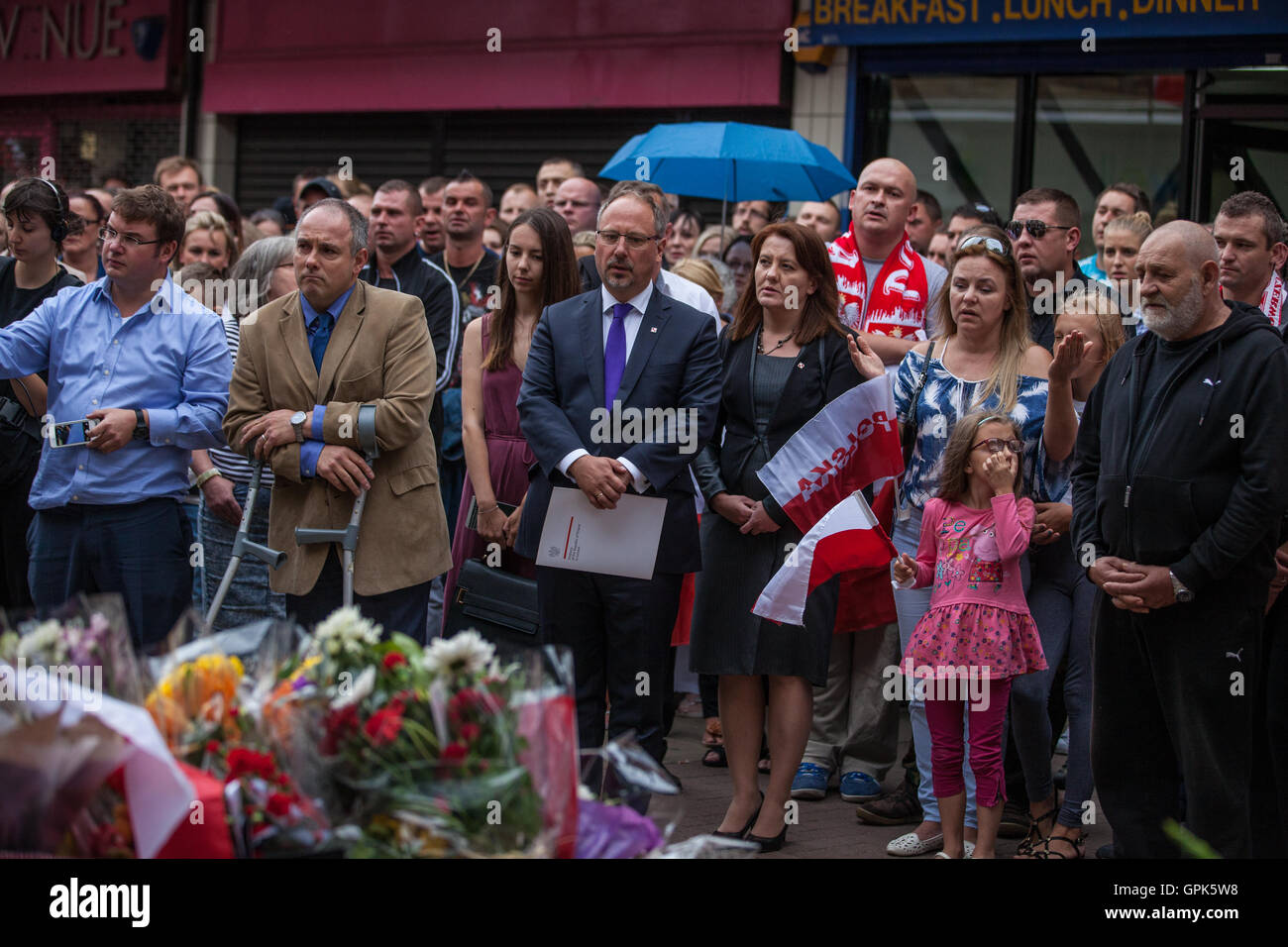 Harlow, UK. 3rd September, 2016. Robert Halfon, Conservative MP for ...