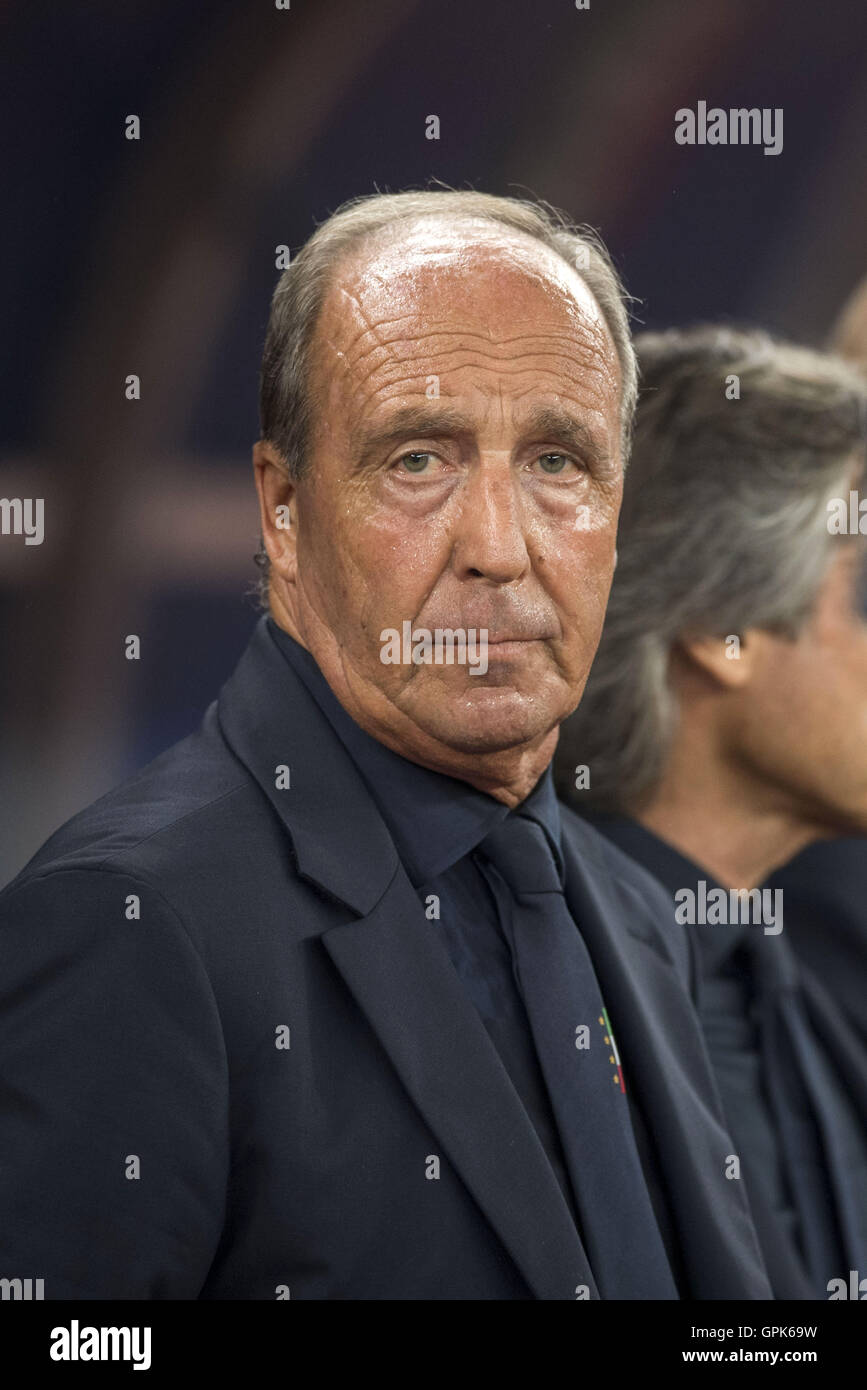 Bari, Italy. 1st Sep, 2016. Gianpiero Ventura (ITA) Football/Soccer ...