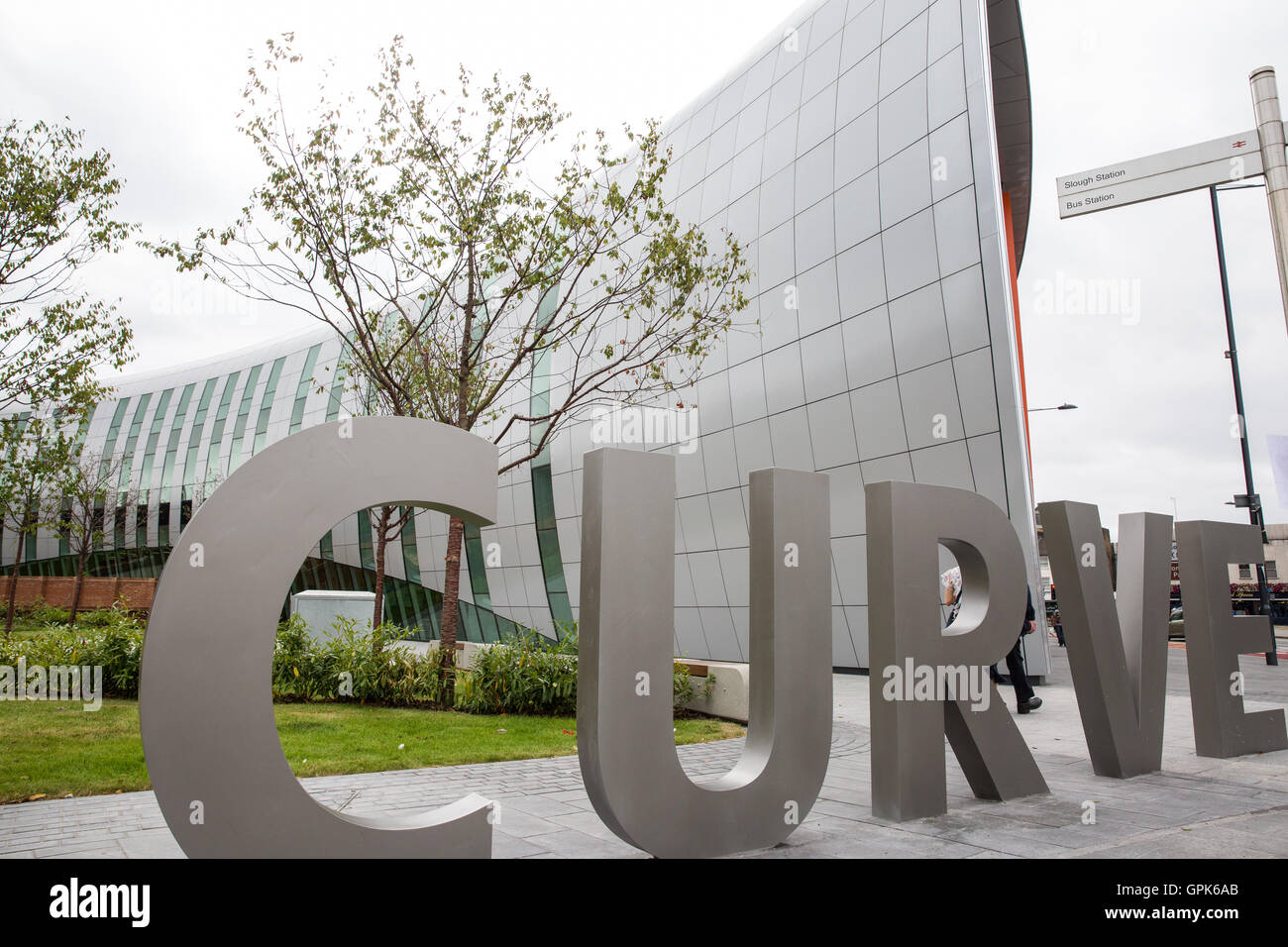 Slough, UK. 3rd September, 2016. The Curve, Slough's new £22m library ...