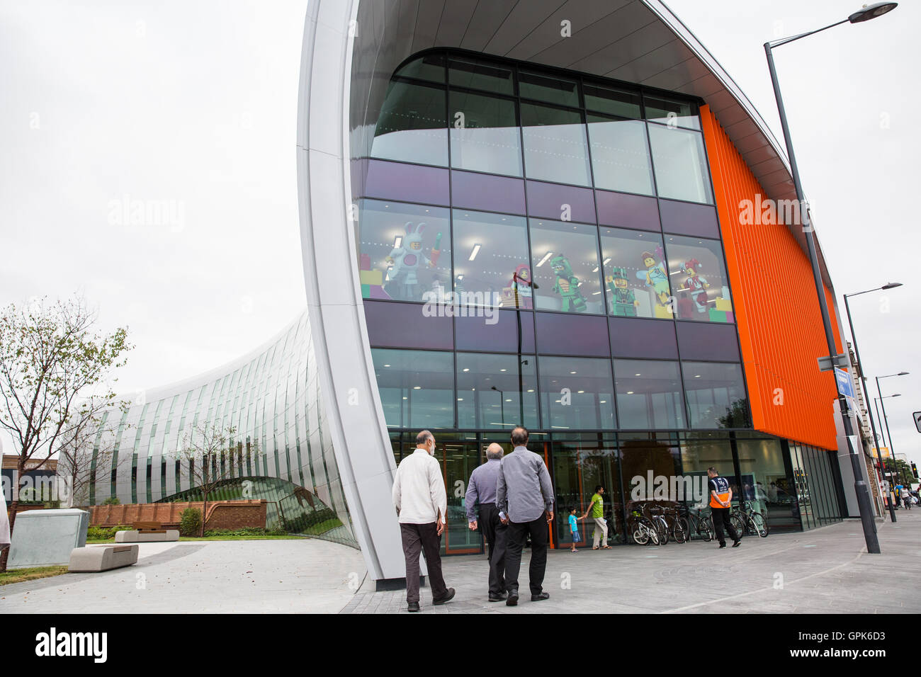 Slough, UK. 3rd September, 2016. The Curve, Slough's new £22m library ...