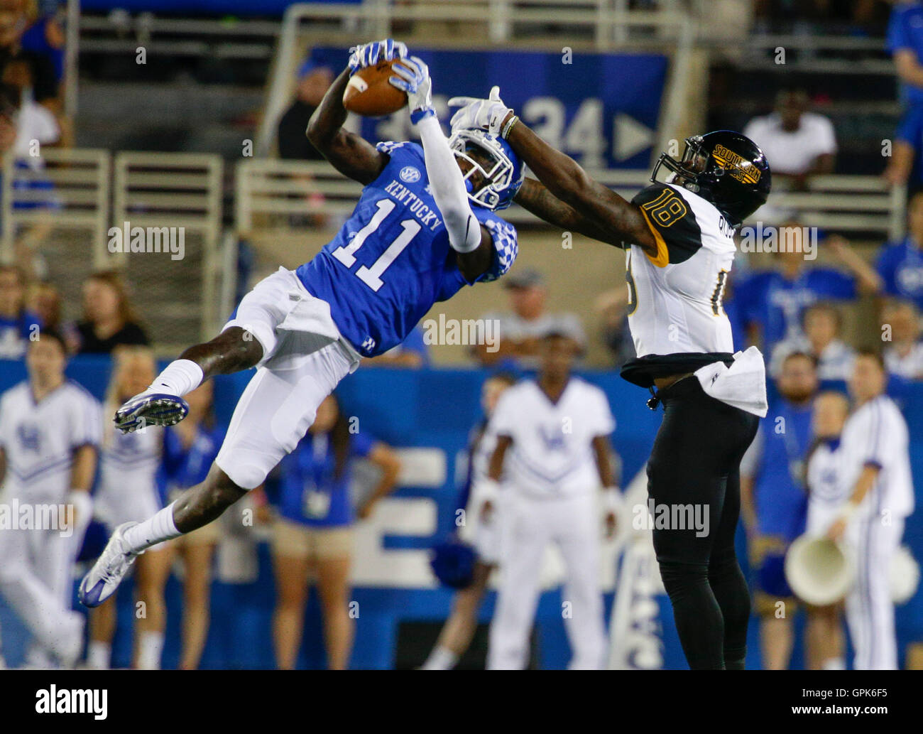 Lexington, Kentucky, USA. 23rd Feb, 2016. Kentucky Wildcats cornerback ...