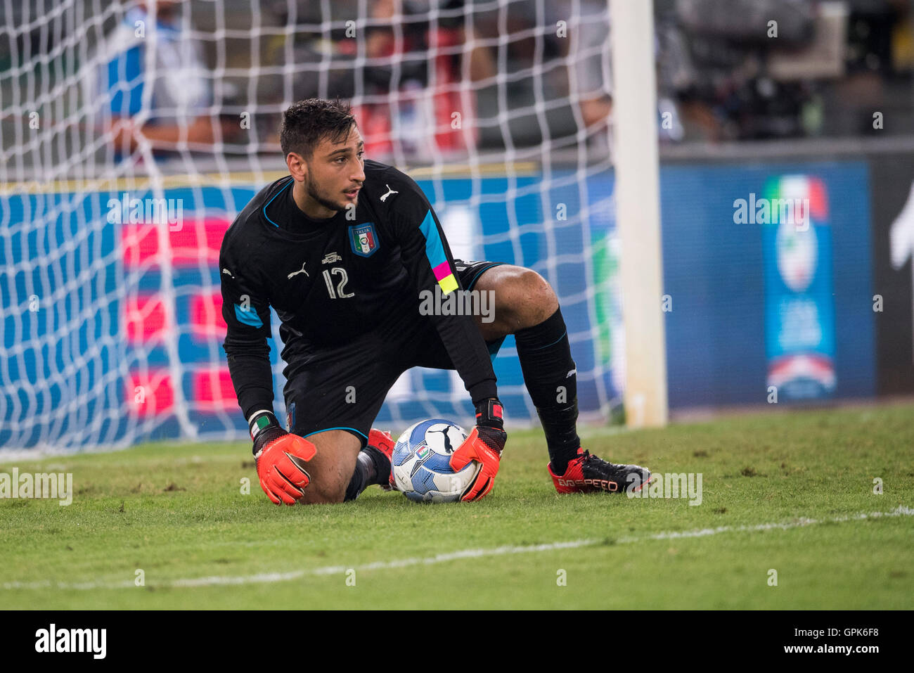 Bari, Italy. 1st Sep, 2016. Gianluigi Donnarumma (ITA) Football/Soccer ...