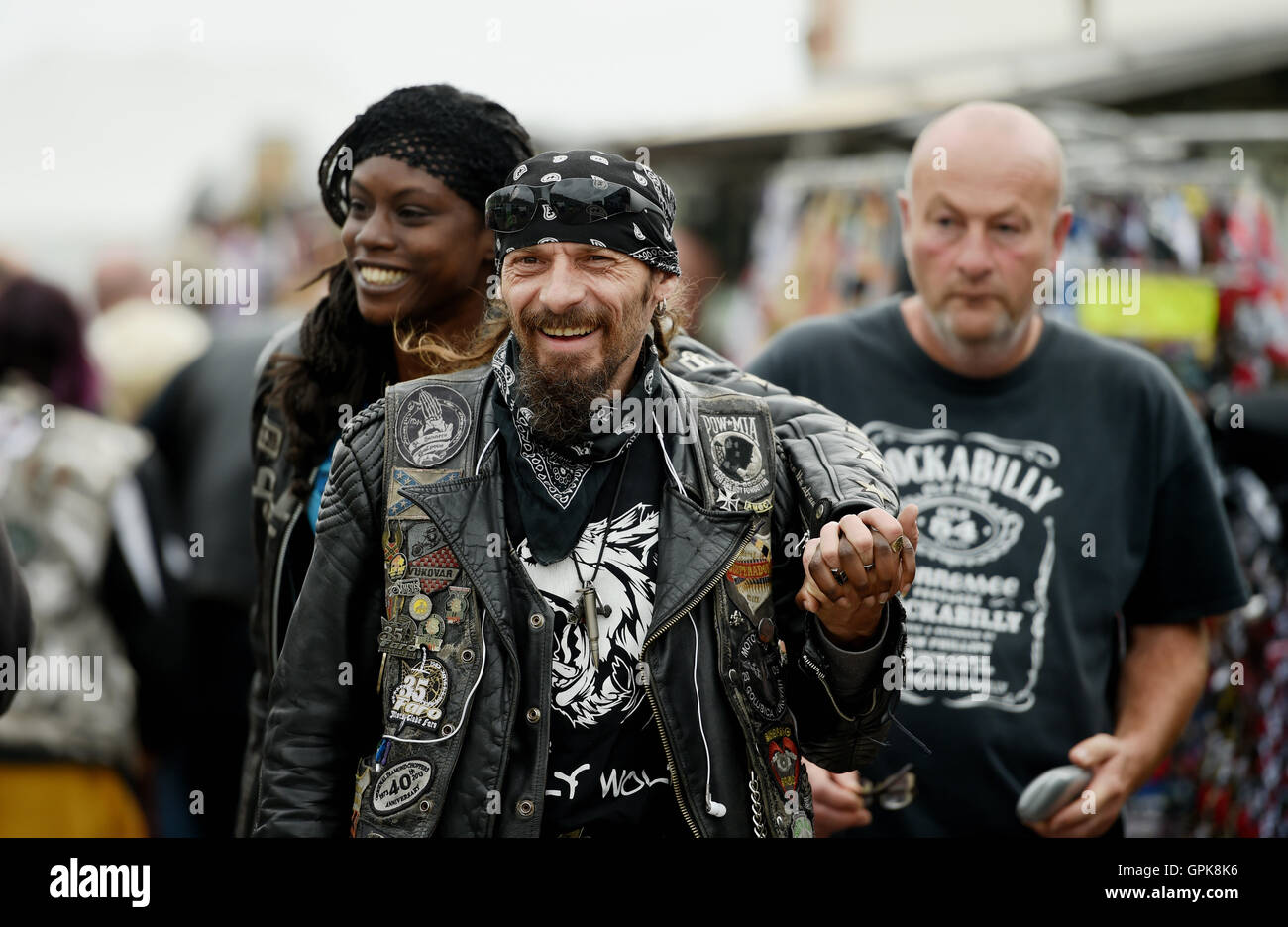 Bearded bikers hi-res stock photography and images - Alamy