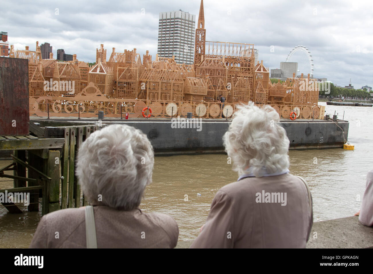 Thomas farriner great fire of london hi-res stock photography and ...