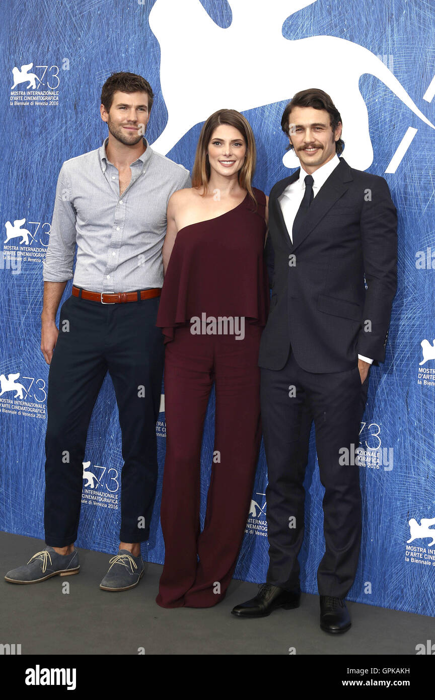 Venice, Italien. 03rd Sep, 2016. Austin Stowell, Ashley Greene and ...