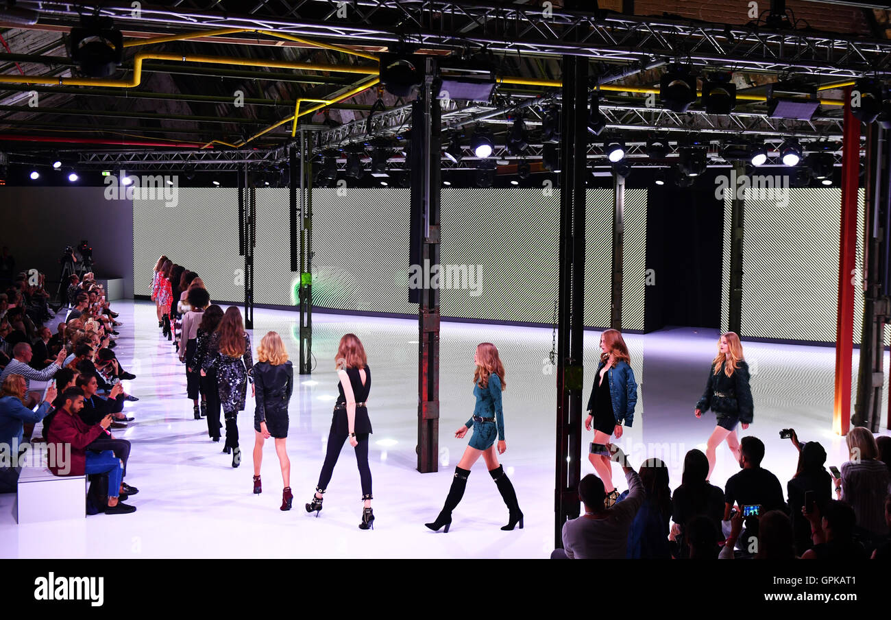 Models presenting the new creations of the label Ivyrevel on the ...