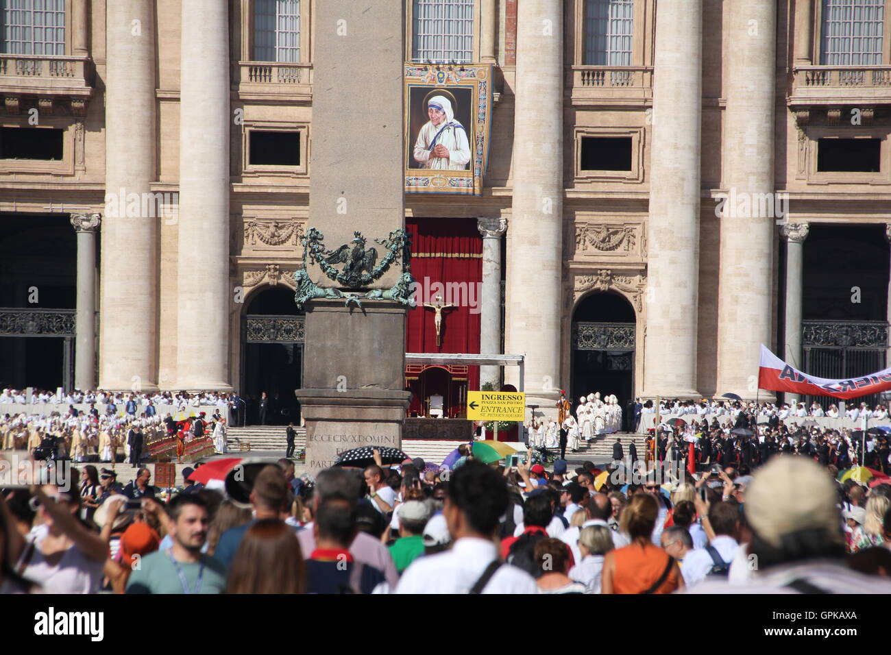 Rome, Italy. 4th Sep, 2016. Pilgrims from all the world gather in the ...