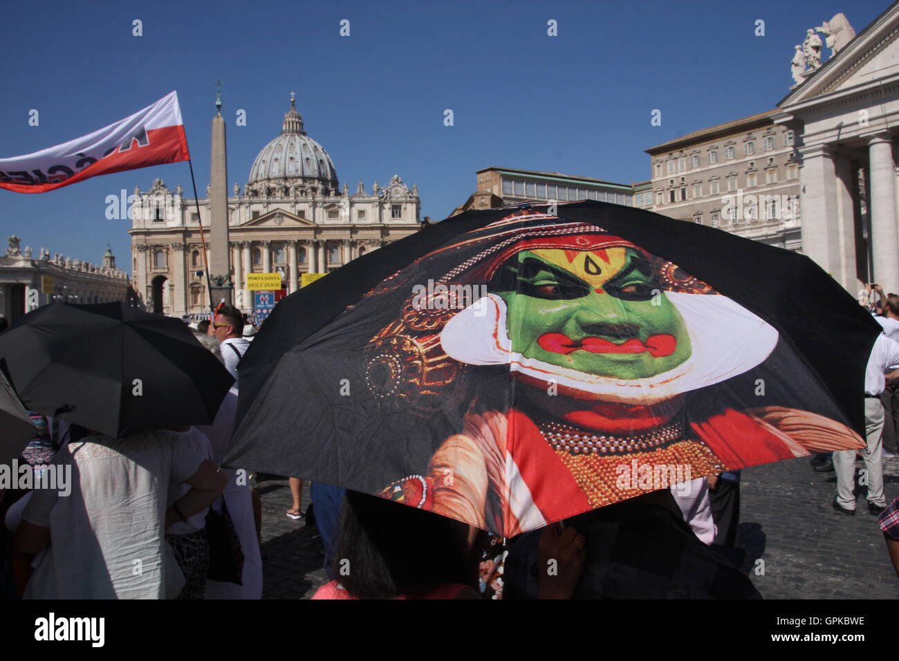 Rome, Italy. 4th Sep, 2016. Pilgrims from all the world gather in the ...
