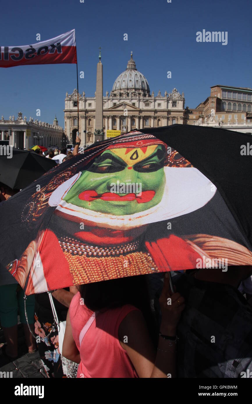 Rome, Italy. 4th Sep, 2016. Pilgrims from all the world gather in the ...