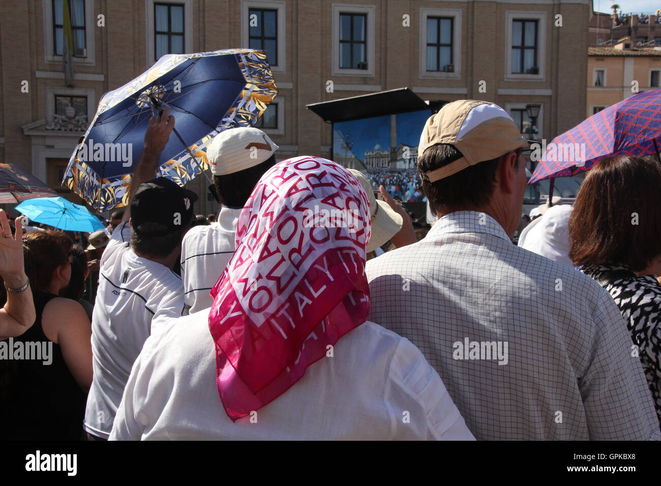 Rome, Italy. 4th Sep, 2016. Pilgrims from all the world gather in the ...