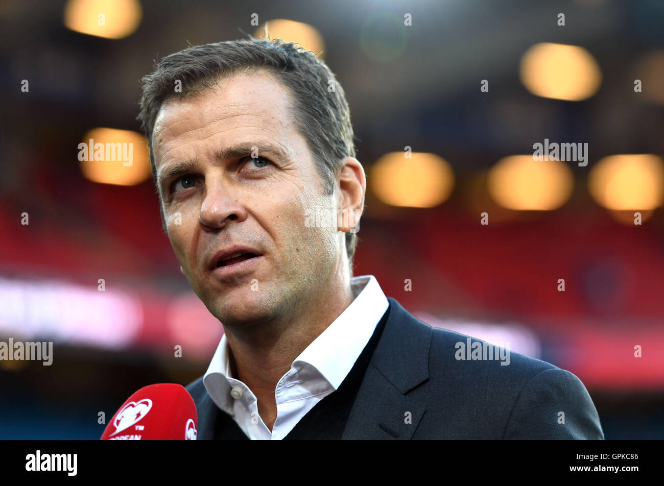 Oslo, Norway. 04th Sep, 2016. Team manager Oliver Bierhoff of Germany ...
