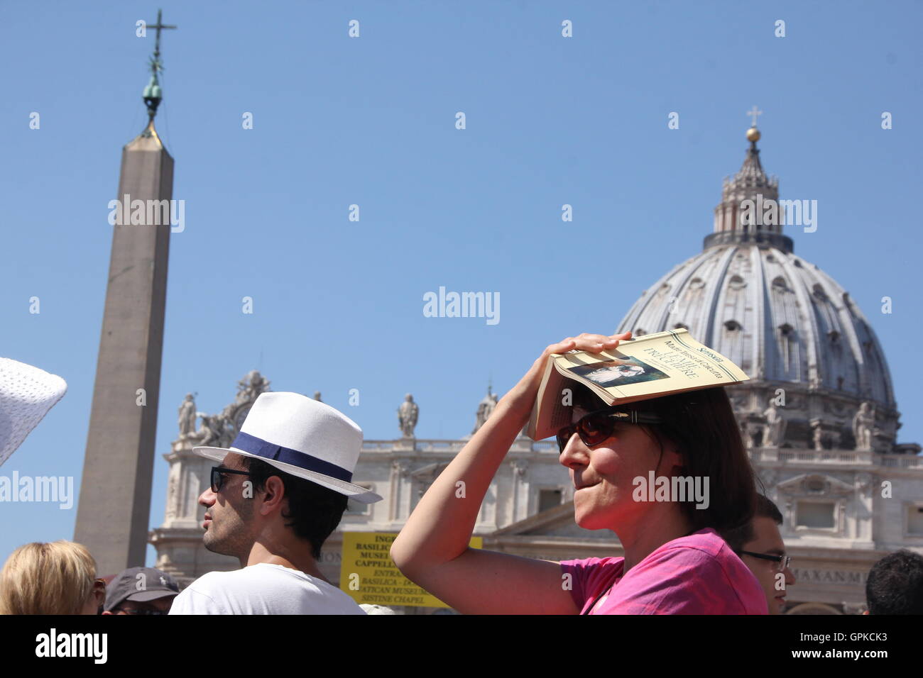 Rome, Italy. 4th Sep, 2016. Pilgrims from all the world gather in the ...