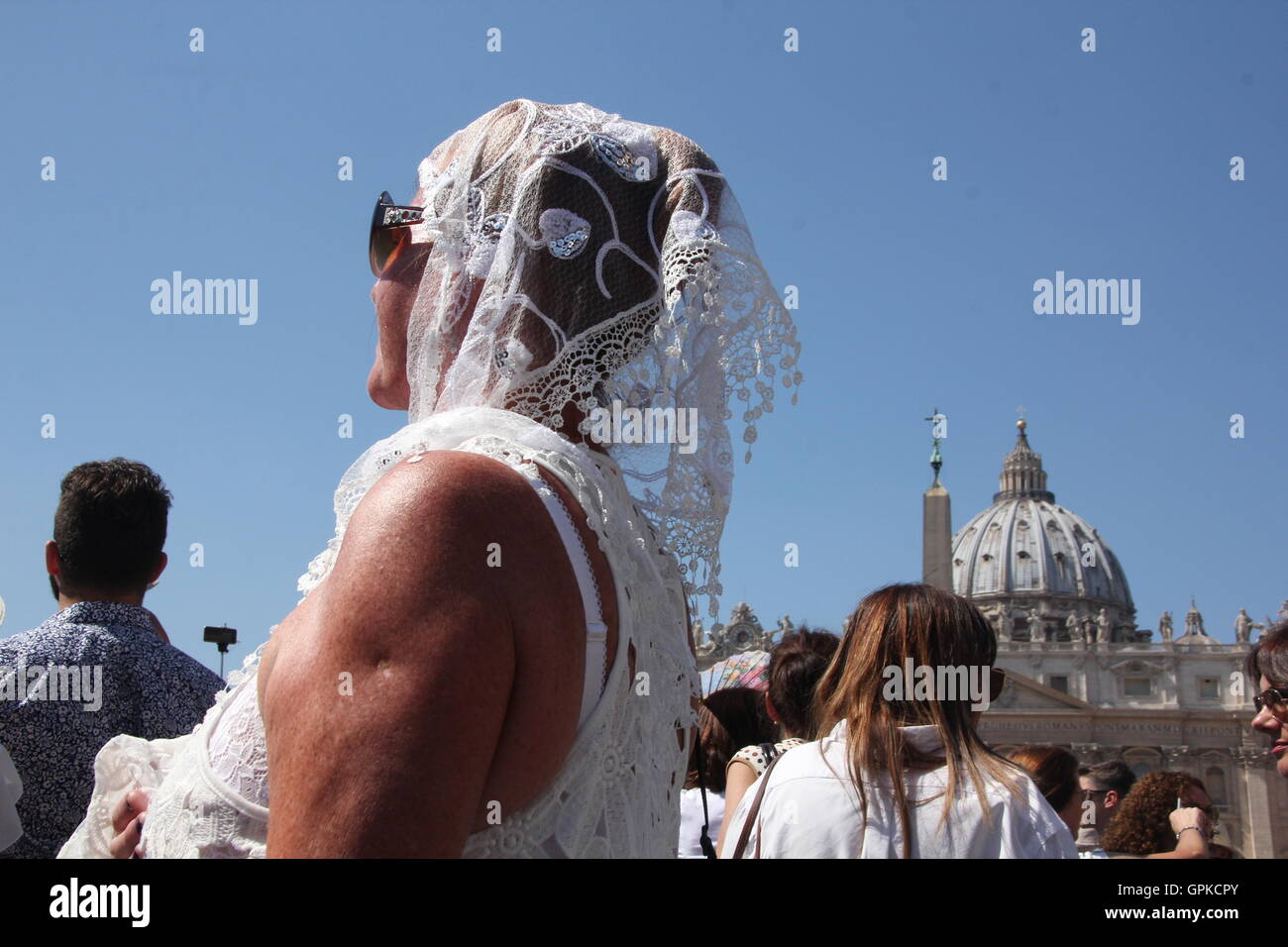 Rome, Italy. 4th Sep, 2016. Pilgrims from all the world gather in the ...