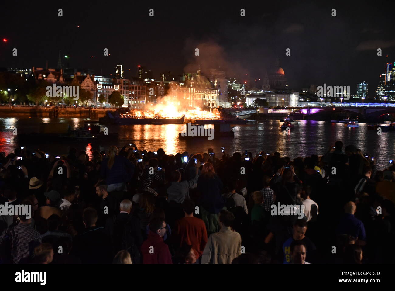 Great fire of london 1666 pudding lane hi-res stock photography and ...