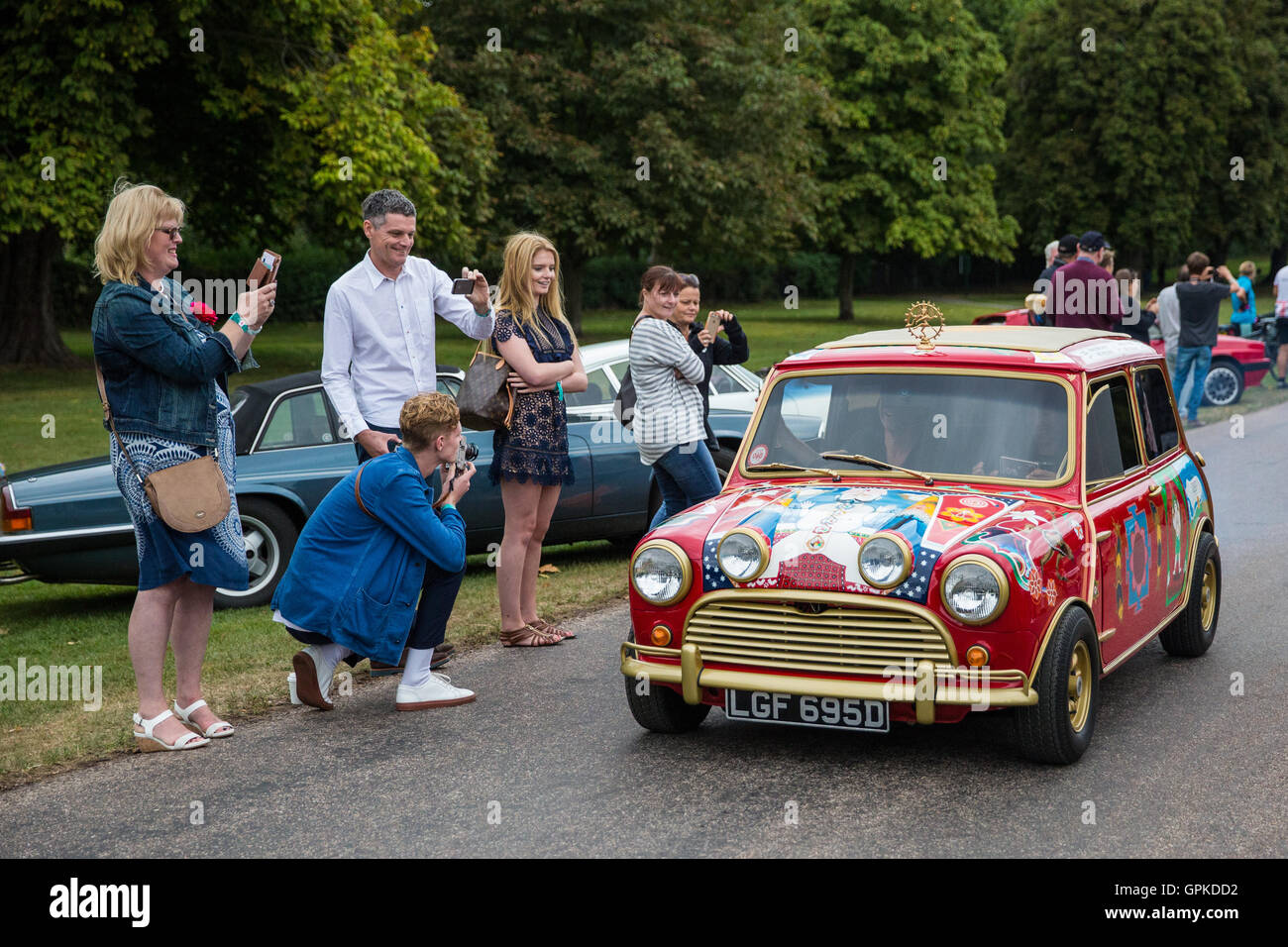 Beatles with mini hi-res stock photography and images - Alamy