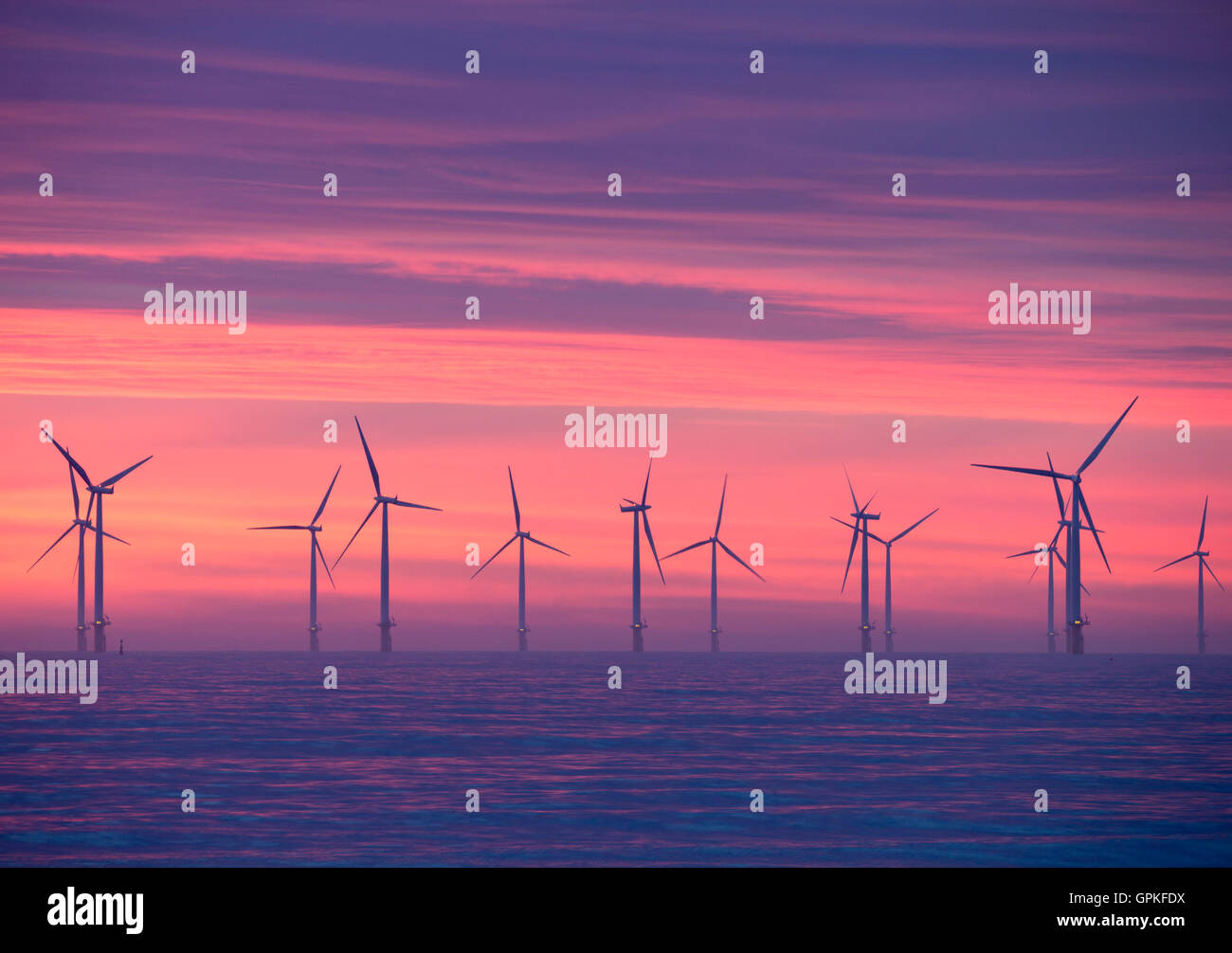 Teesside Offshore Wind Farm High Resolution Stock Photography and ...