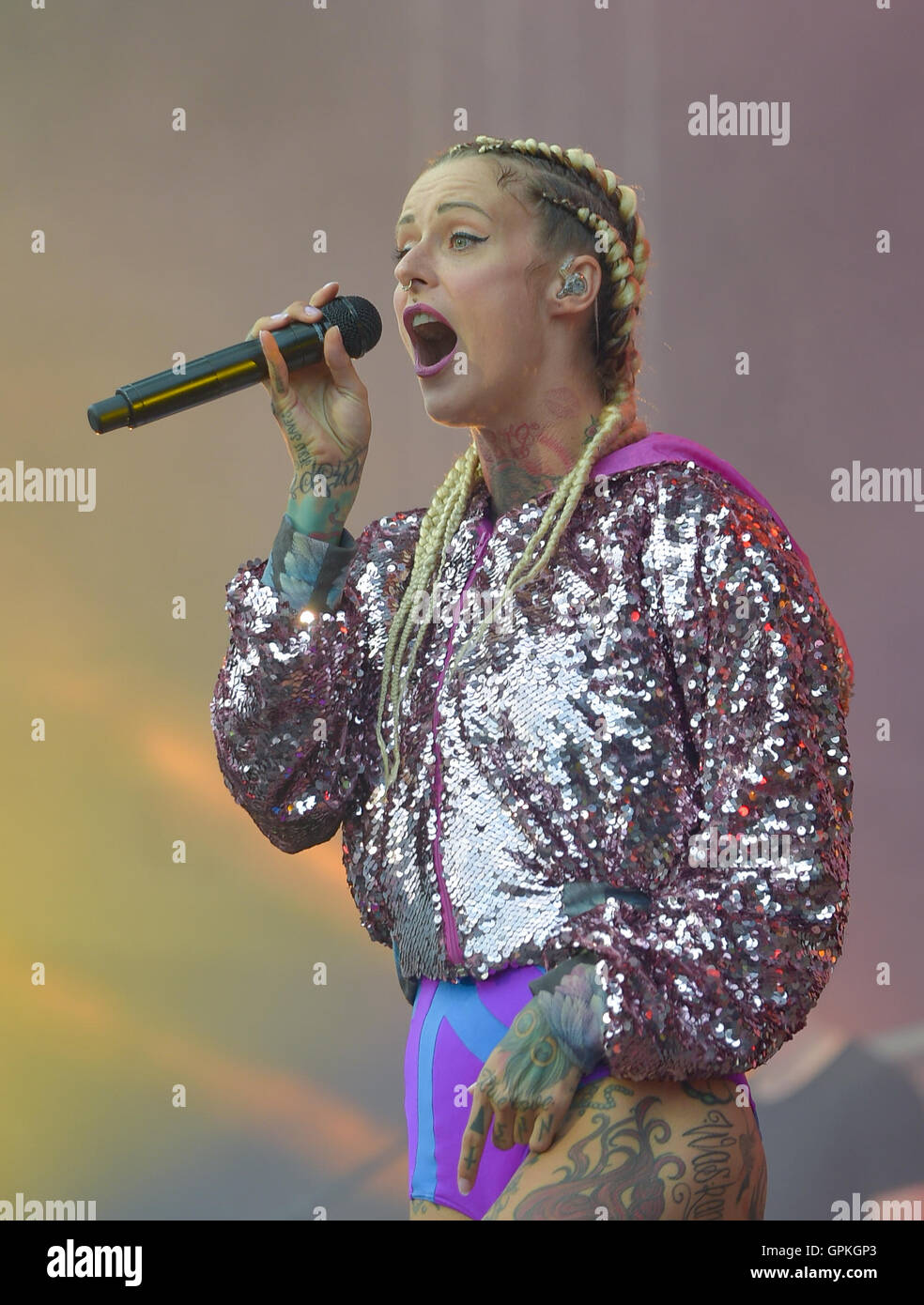 Puettlingen, Germany. 13th Aug, 2016. Jennifer Weist as Jennifer ...