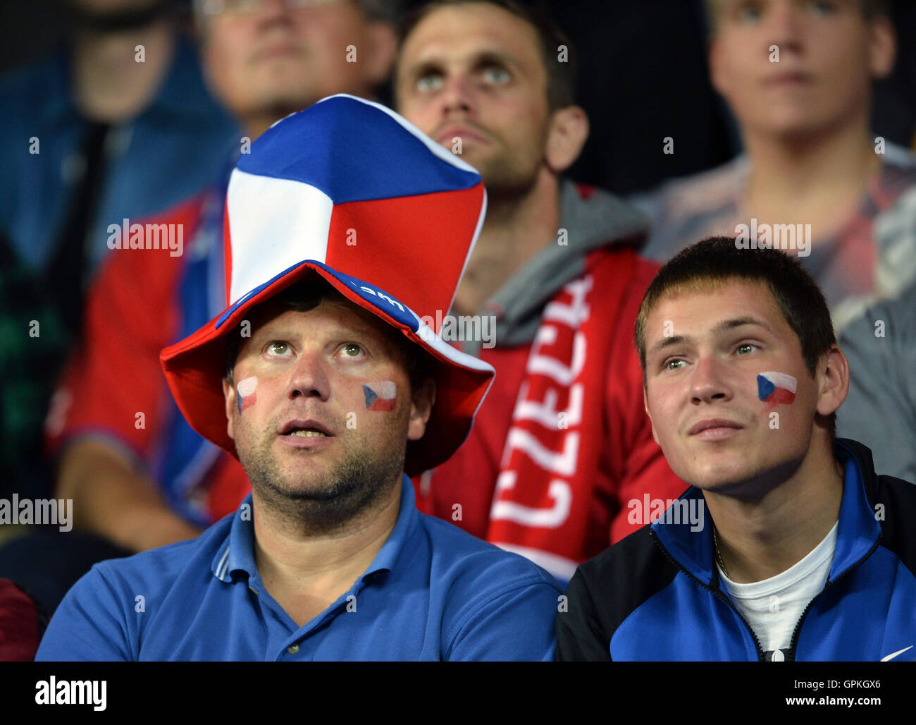 Prague, Czech Republic. 04th Sep, 2016. Czech fans during the World Cup ...