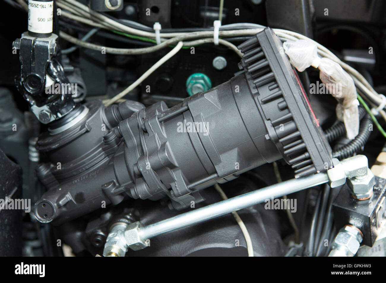 Gerlingen, Germany. 05th Sep, 2016. A servo-twin automatic steering ...