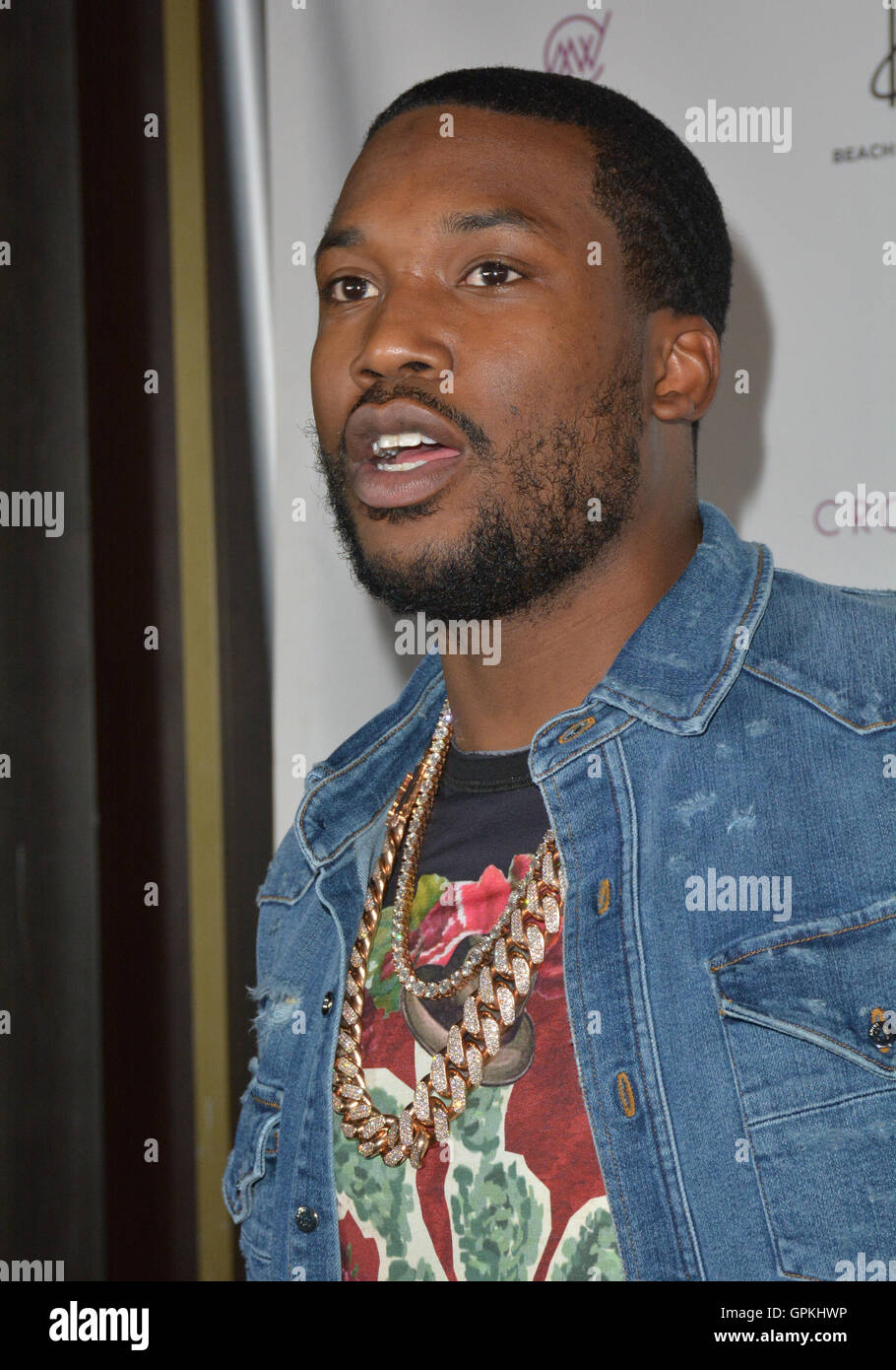 Las Vegas, Nevada, USA. 4th Sep, 2016. Rapper Meek Mills performs in ...