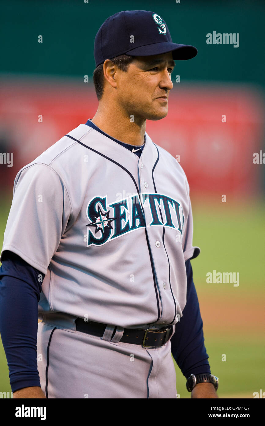 April 5, 2010; Oakland, CA, USA; Seattle Mariners manager Don Wakamatsu ...