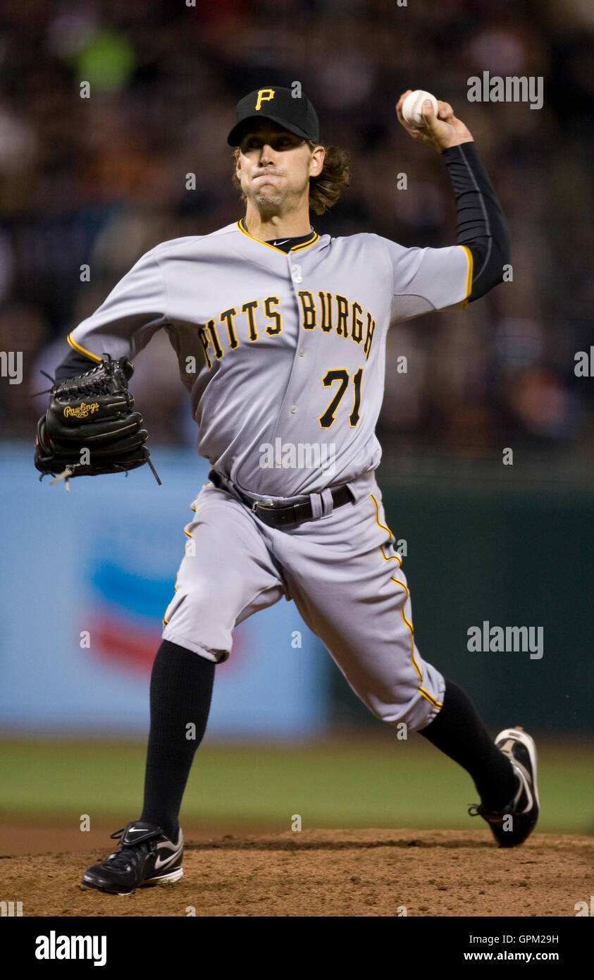 April 12, 2010; San Francisco, CA, USA; Pittsburgh Pirates starting ...