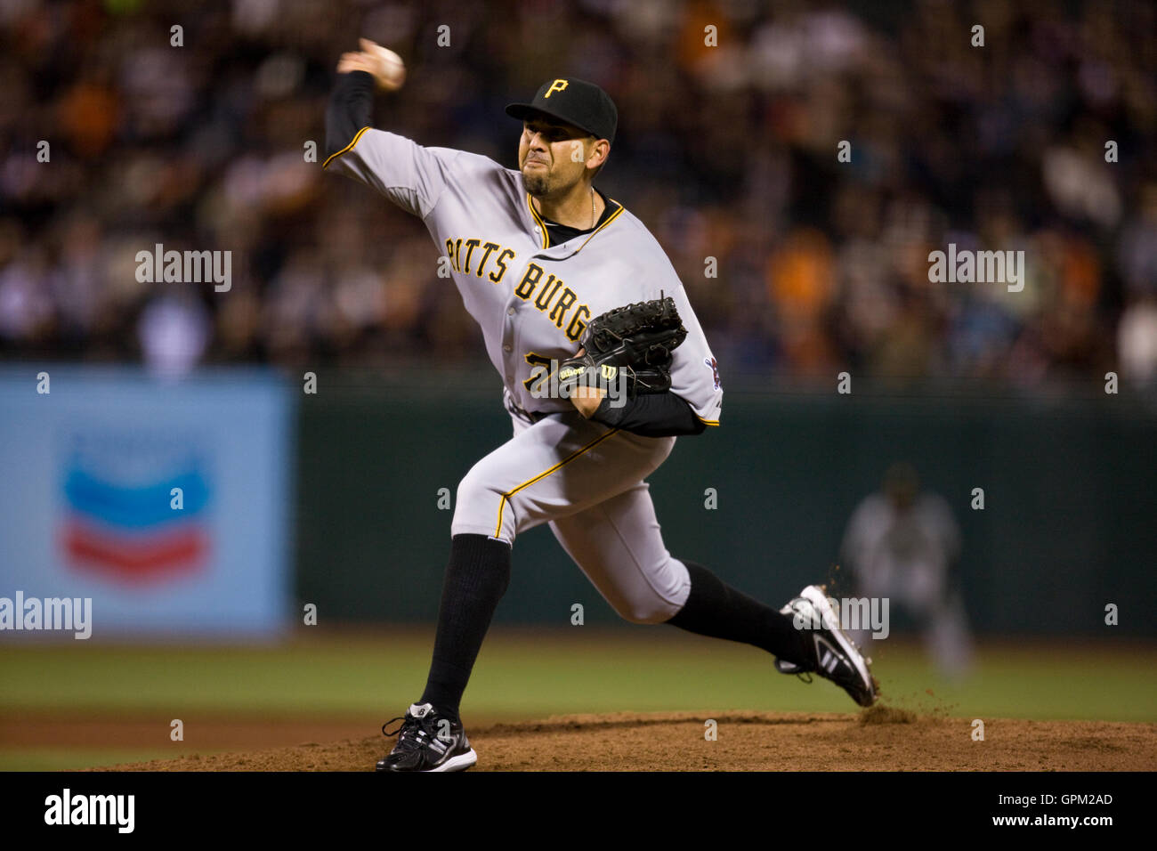 April 12, 2010; San Francisco, CA, USA; Pittsburgh Pirates relief ...
