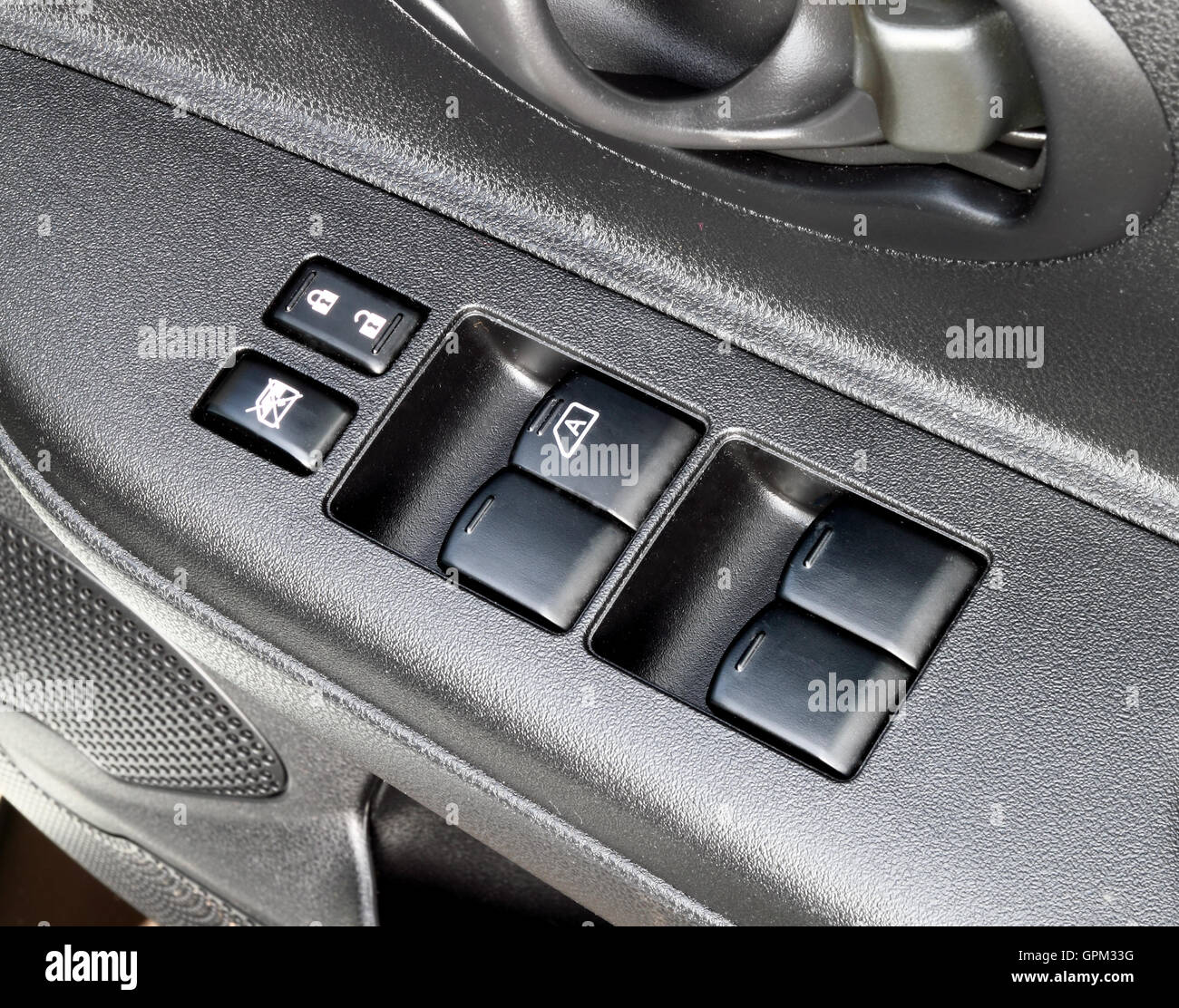 panel car control inside Stock Photo - Alamy