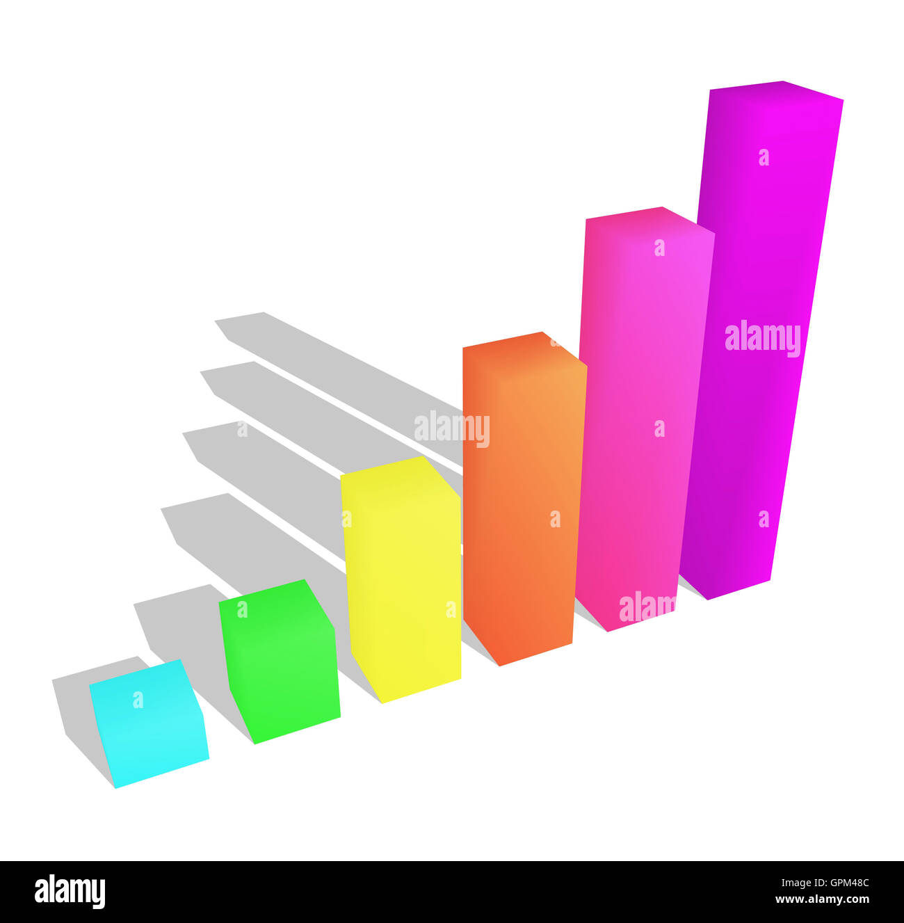 3d bar graph hi-res stock photography and images - Alamy