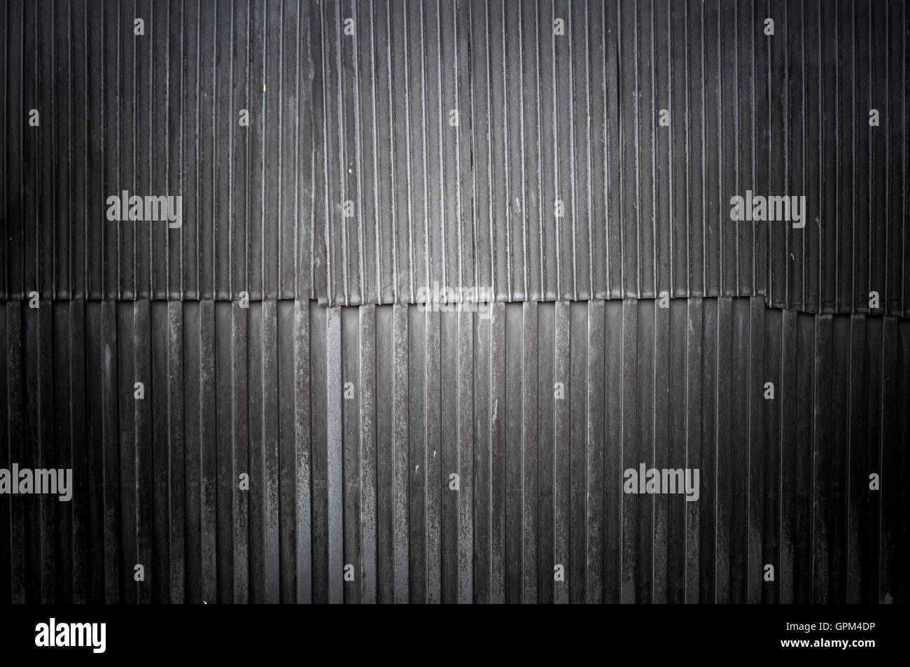 old corrugated iron wall Stock Photo - Alamy