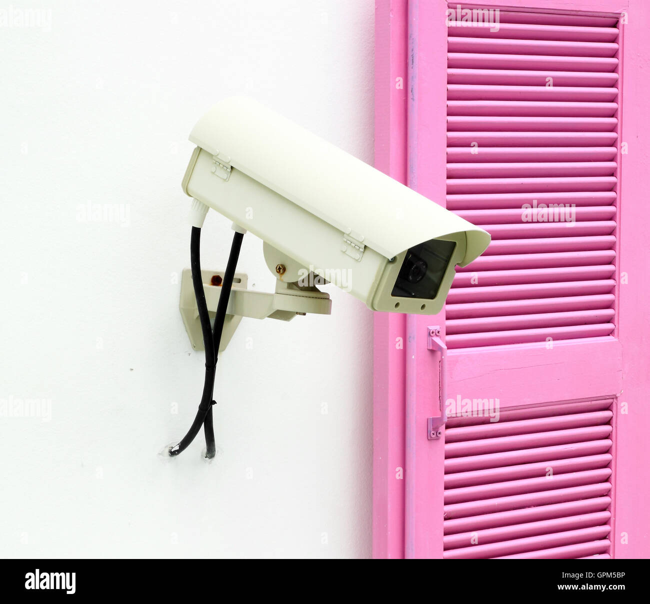CCTV with window Stock Photo - Alamy