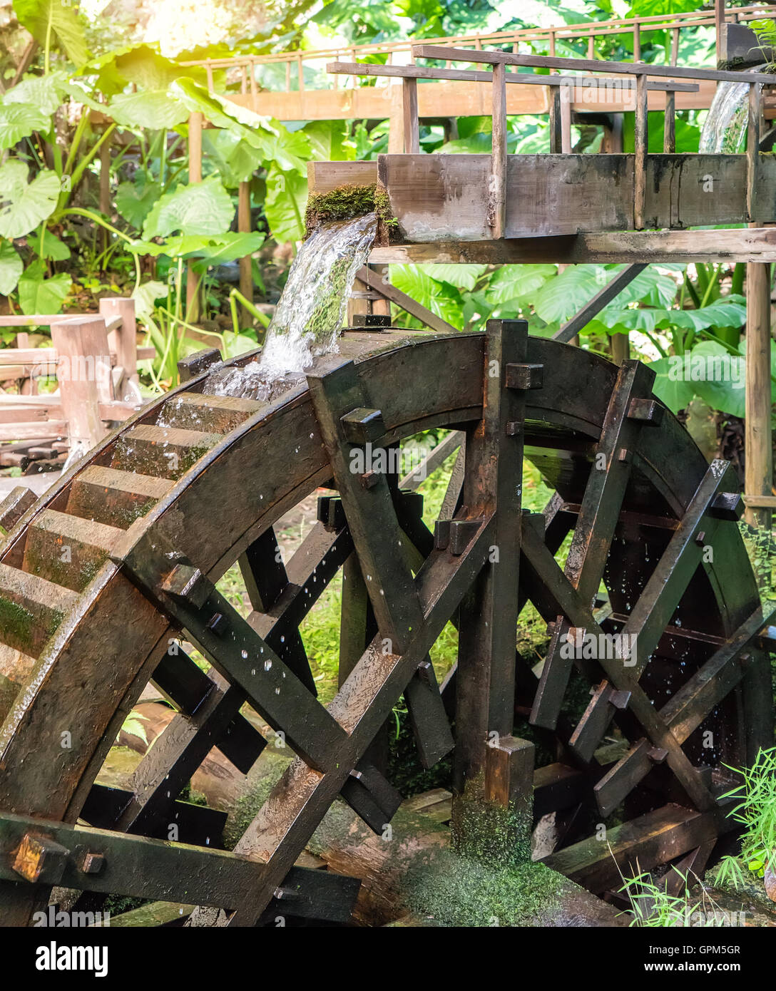 Ancient Chinese Water Wheel High Resolution Stock Photography and ...