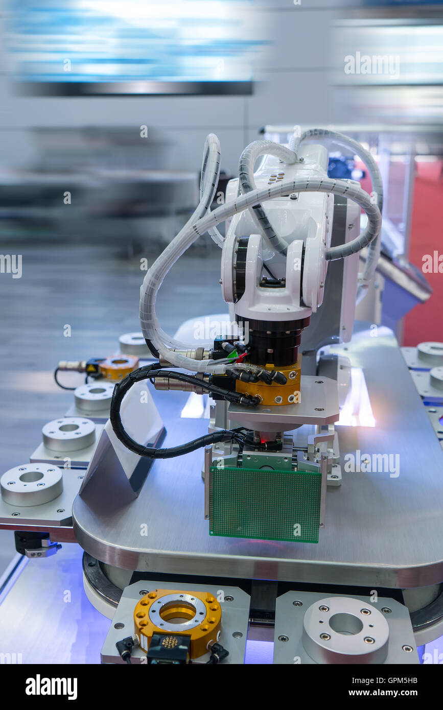 Controler of robotic hand Stock Photo - Alamy