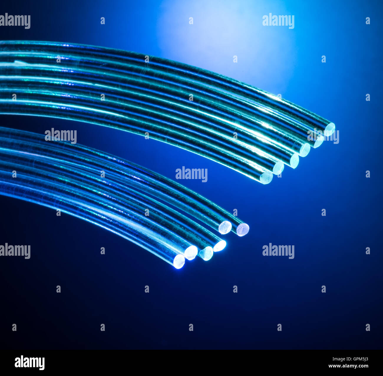 Internet technology fiber optic background Stock Photo - Alamy