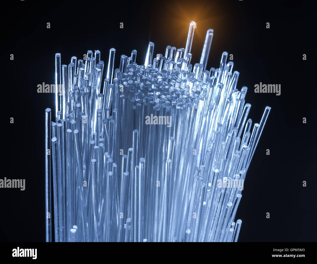 Fiber optic technology hi-res stock photography and images - Alamy