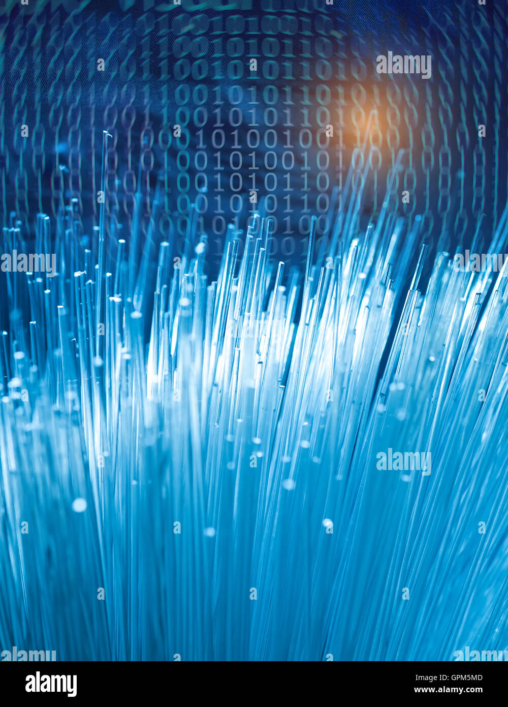 Internet technology fiber optic background Stock Photo - Alamy