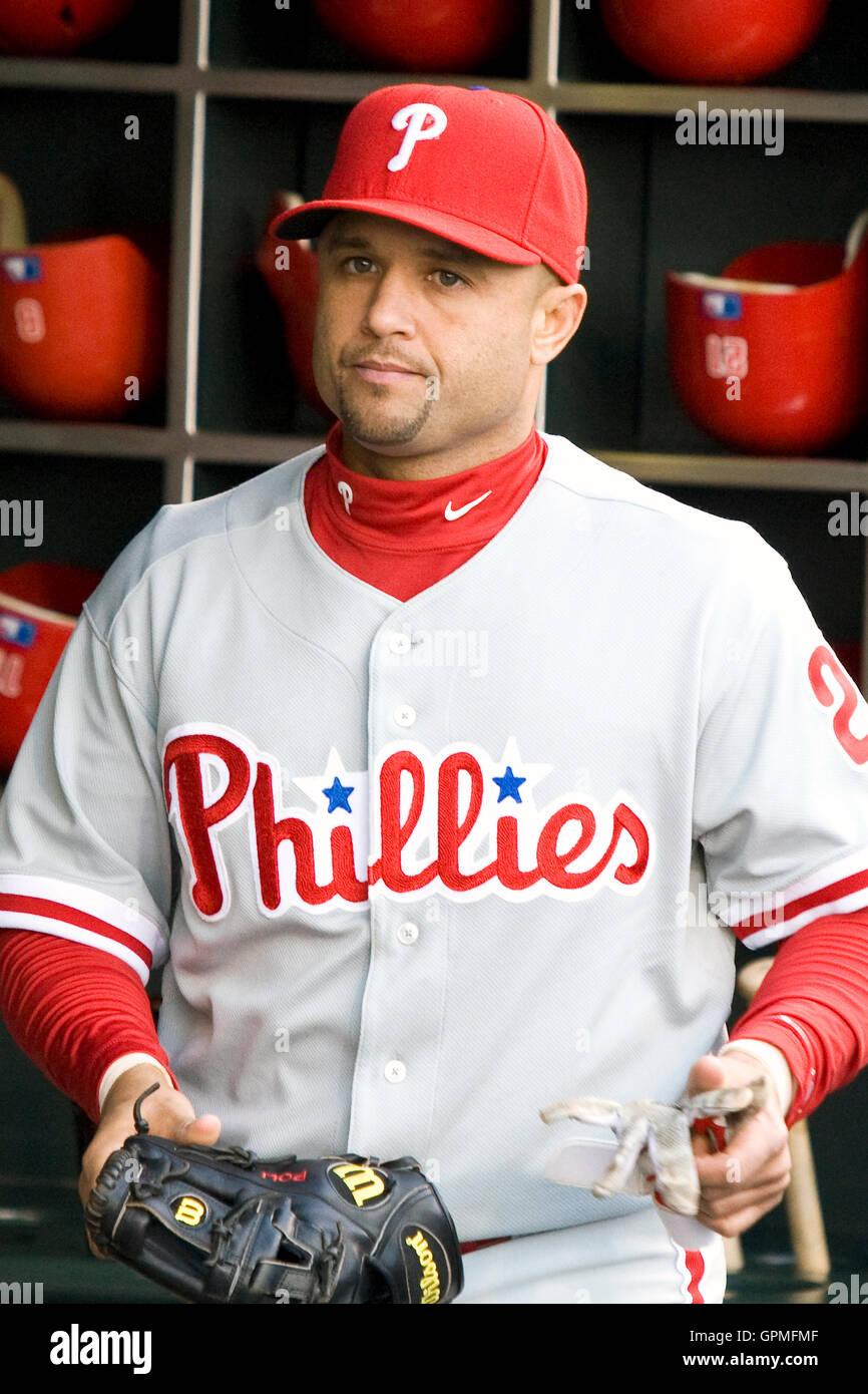 April 27, 2010; San Francisco, CA, USA; Philadelphia Phillies second ...