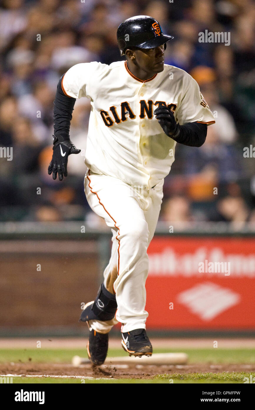 April 27, 2010; San Francisco, CA, USA; San Francisco Giants shortstop ...