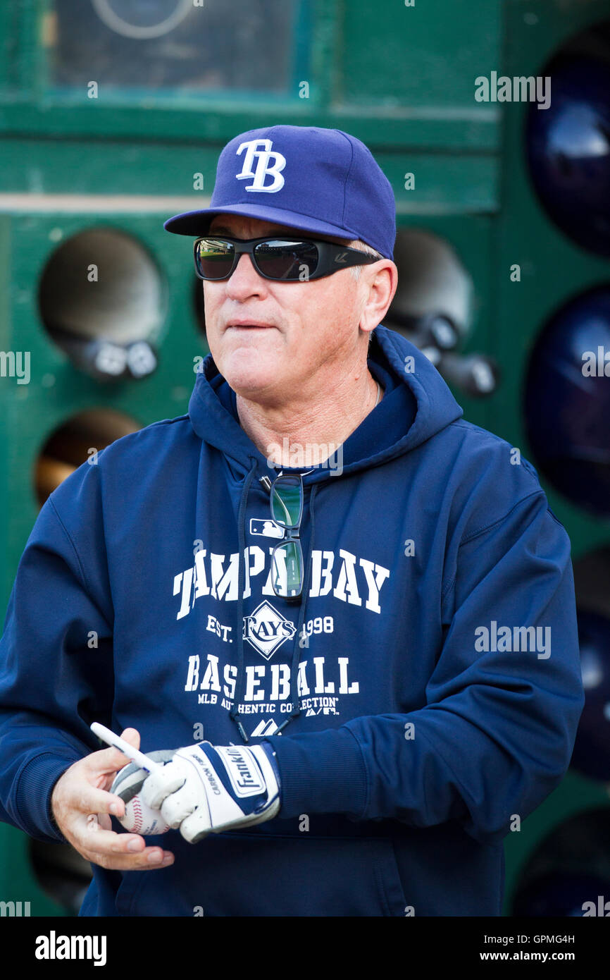 May 7, 2010; Oakland, CA, USA; Tampa Bay Rays manager Joe Maddon (70 ...