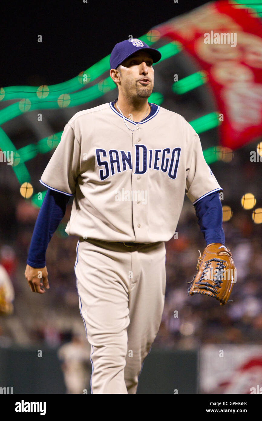 May 11, 2010; San Francisco, CA, USA; San Diego Padres relief pitcher ...