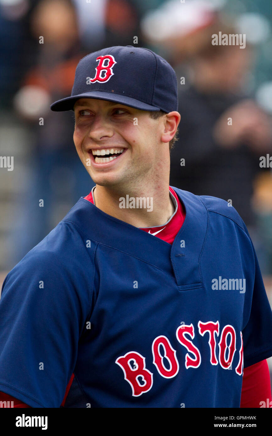 June 25, 2010; San Francisco, CA, USA; Boston Red Sox right fielder ...