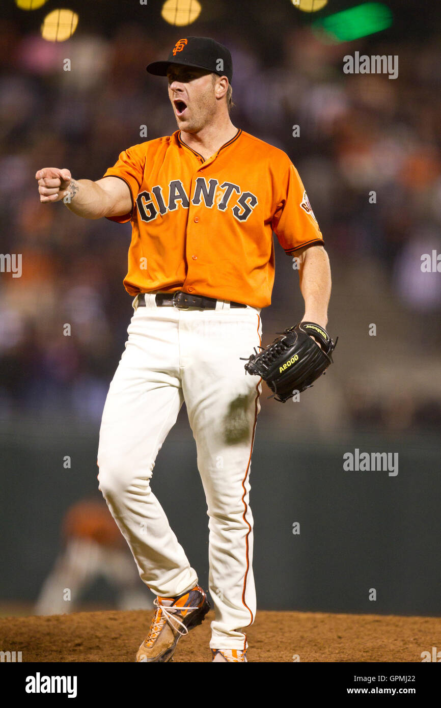 June 25, 2010; San Francisco, CA, USA; San Francisco Giants relief ...