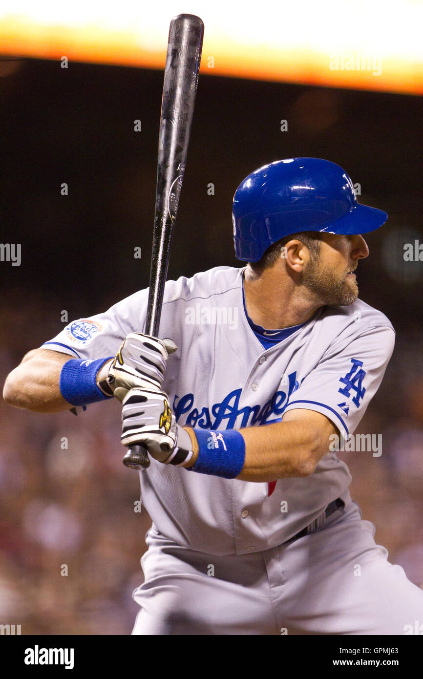 June 29, 2010; San Francisco, CA, USA; Los Angeles Dodgers third ...