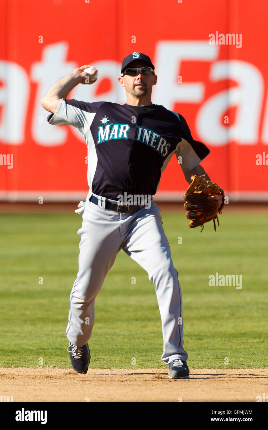 July 5, 2011; Oakland, CA, USA; Seattle Mariners second baseman Jack ...