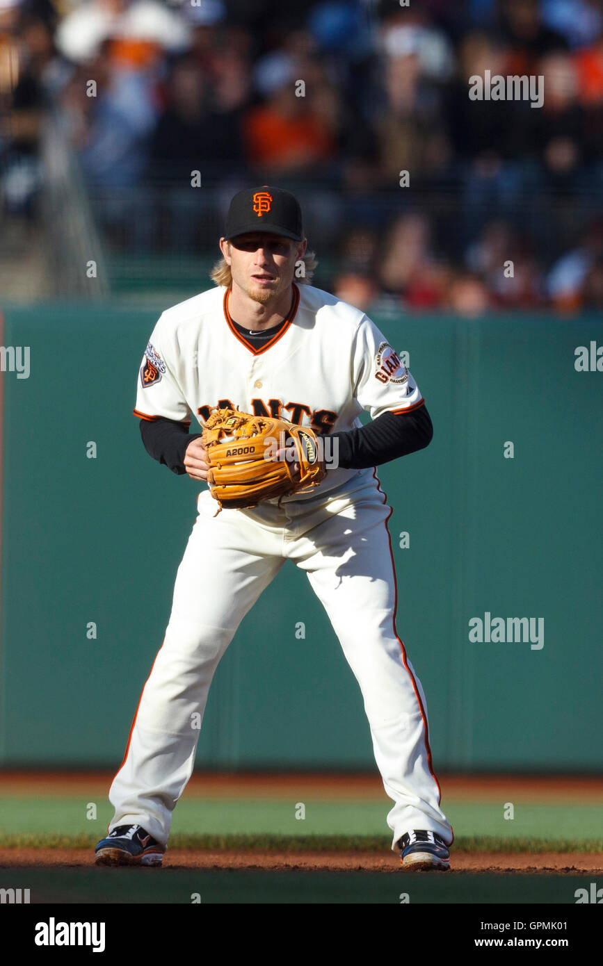 July 23, 2011; San Francisco, CA, USA; San Francisco Giants shortstop ...
